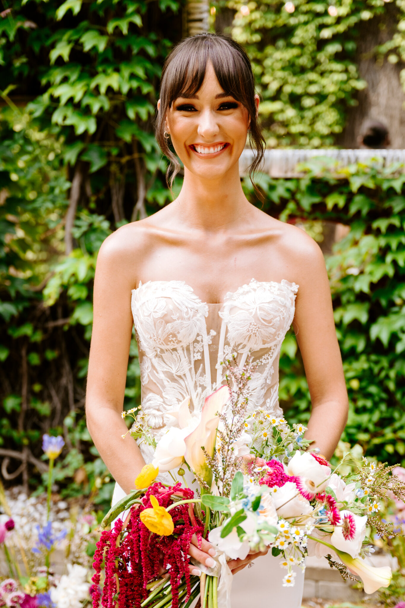 Zoe Dress | Lace Corset Wedding Dresses | Grace + Ivory Wedding Dresses