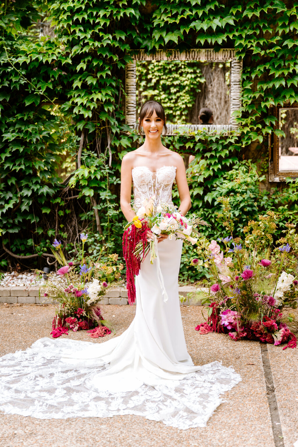 Zoe Dress | Lace Corset Wedding Dresses | Grace + Ivory Wedding Dresses