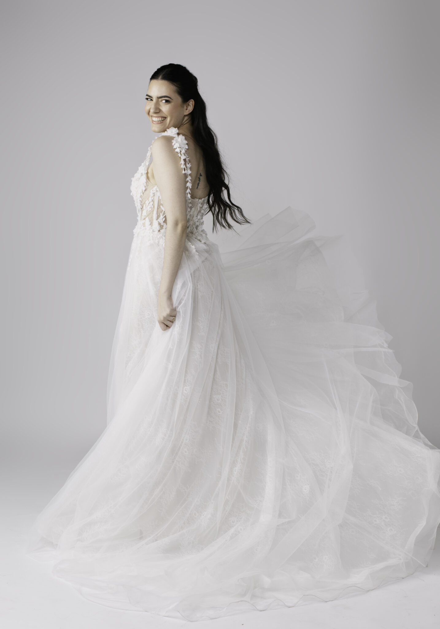 3D Floral Wedding Dress | Issa | Grace + Ivory