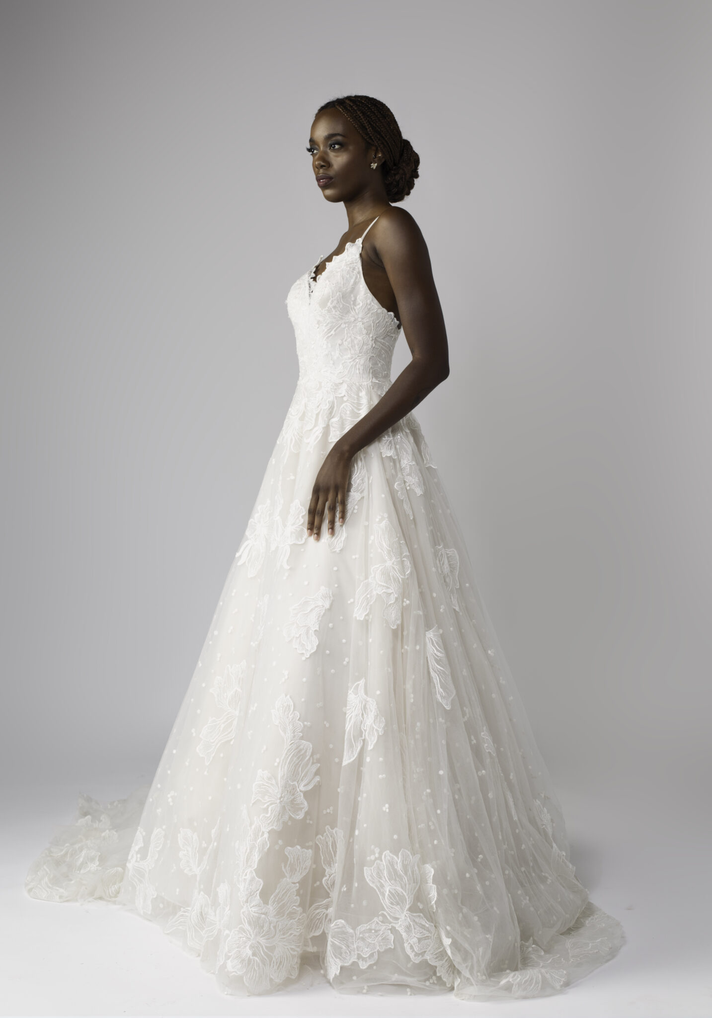 Floral Ballgown Wedding Dress | Hana Dress | Grace + Ivory